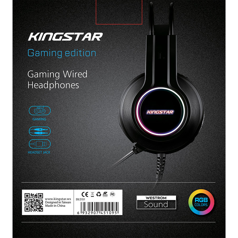 هدست کینگ استار مدل KWH175G – گیلاموج